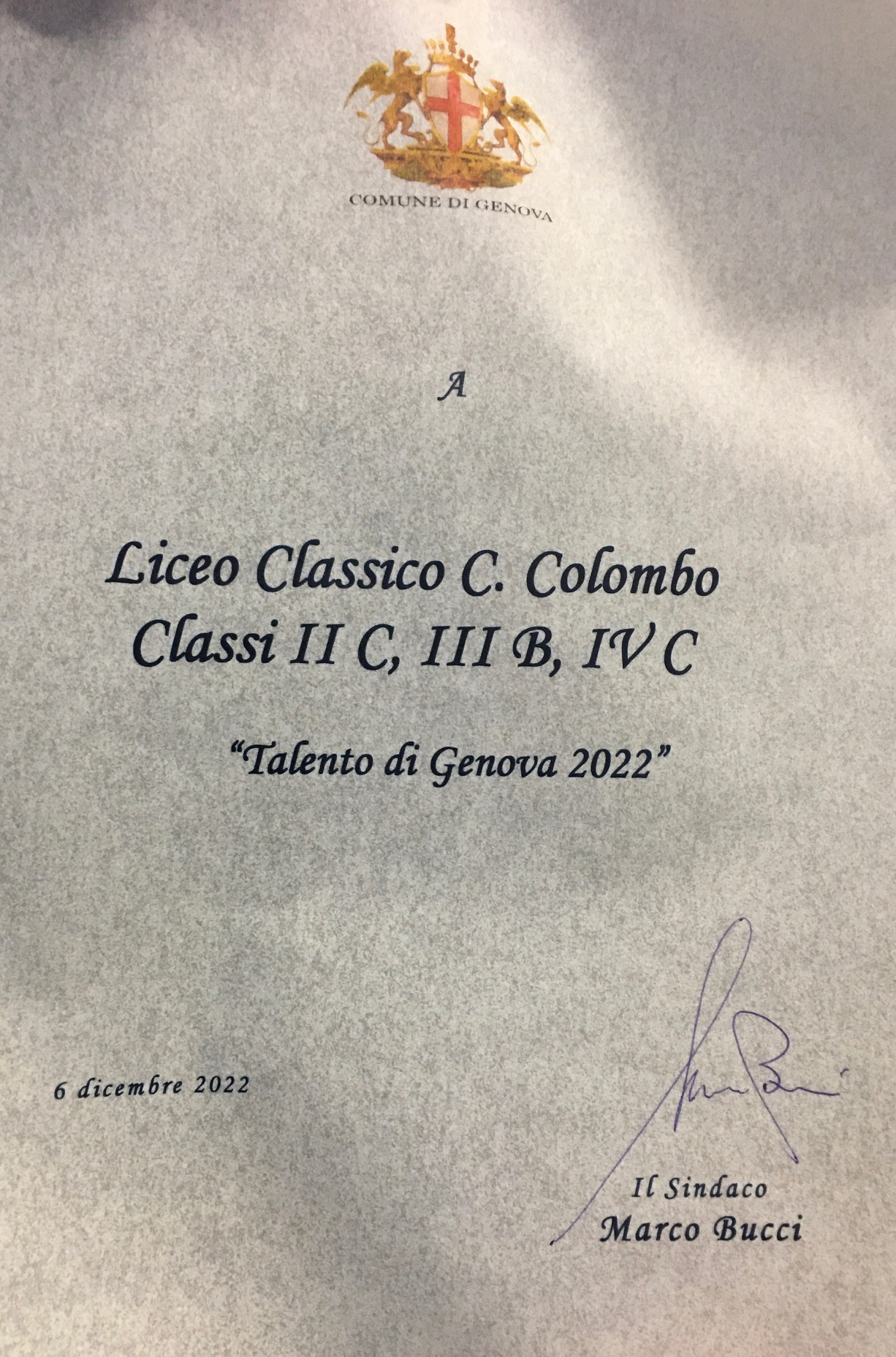 Liceo Classico e Linguistico Colombo